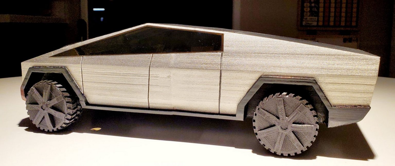 We knew it was coming - now you can 3D print your own Tesla Cybertruck ...