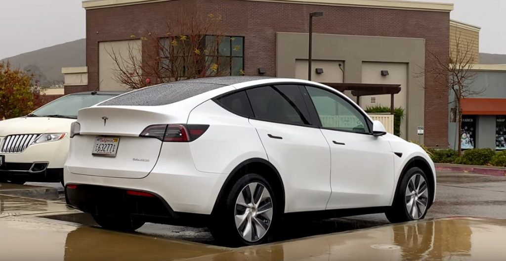 White Dual Motor Performance Model Y spotted in California - Drive Tesla
