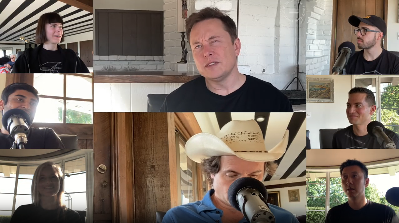The Third Row Podcast with Elon Musk is now complete after release of ... The Third Row Podcast with Elon Musk is now complete after release of ...
