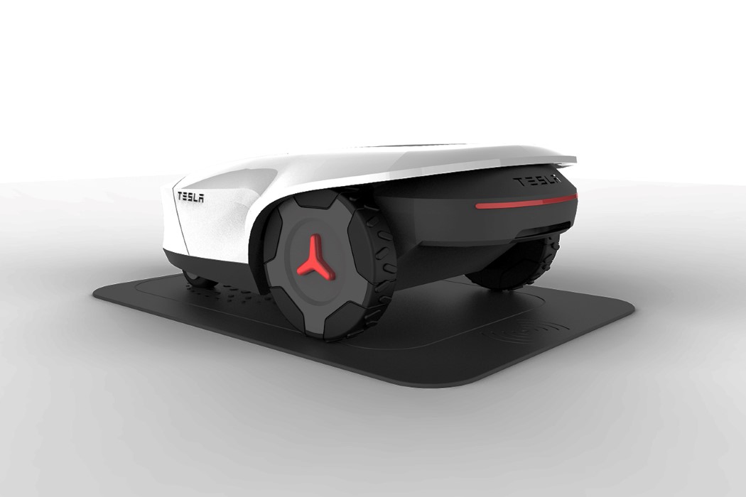 Move aside John Deere, here comes the Tesla autonomous lawnmower ...