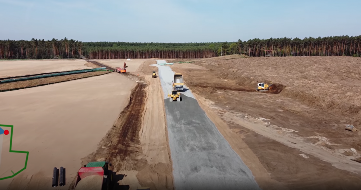 Tesla Supercharger in Davidson Saskatchewan nears completion as ...