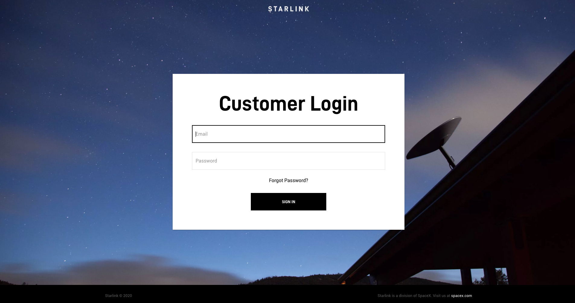 Starlink starting to request addresses ahead of beta testing satellite ...