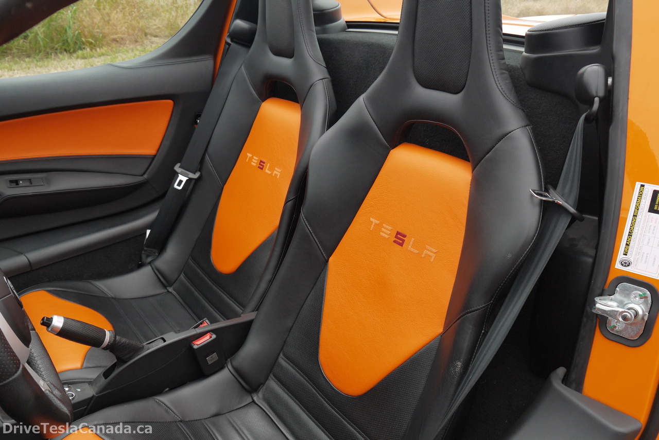 Up-close look at an original Tesla Roadster Sport - Drive Tesla Canada