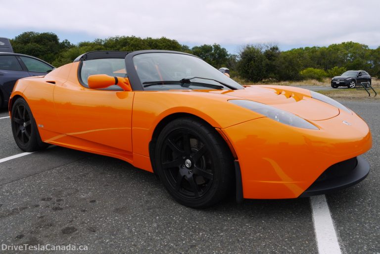 Up-close look at an original Tesla Roadster Sport - Drive Tesla