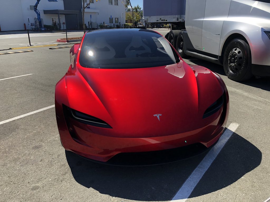 Tesla Cybertruck, Cyberquad, Roadster, and Semi on display at Annual ...