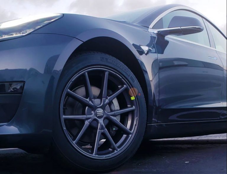 New Kickstarter project wants to bring this Tesla Aero wheel hub cap to ...