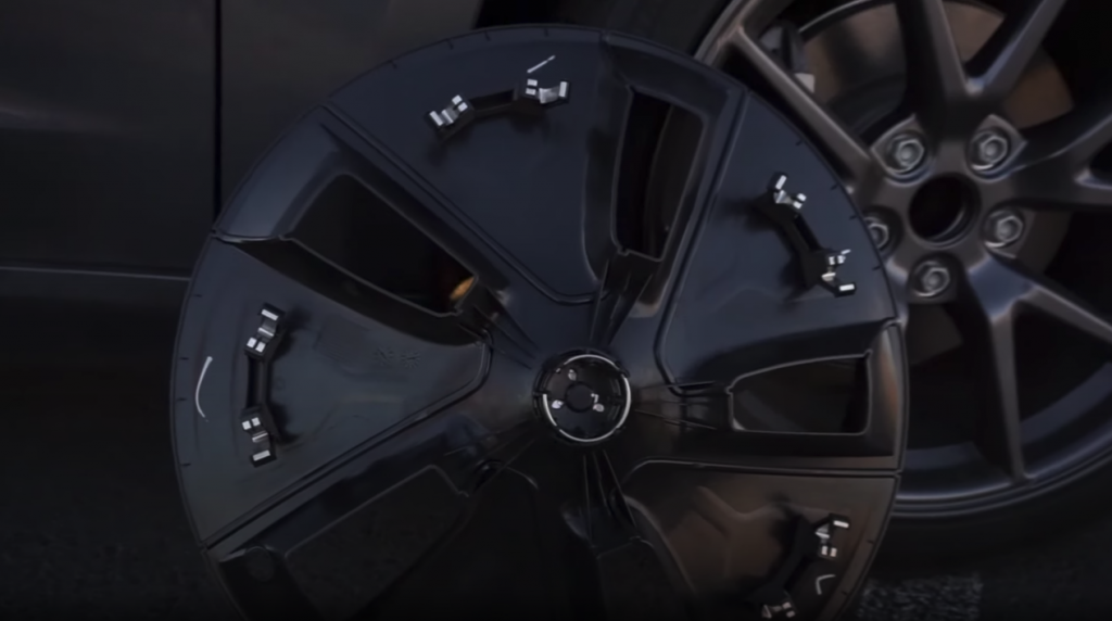 Up close look at the new Tesla Model 3 aero wheel covers - Drive Tesla