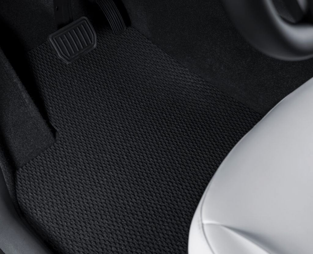 Tesla adds new rugged textile waterproof mats for Model 3/Y - Drive Tesla