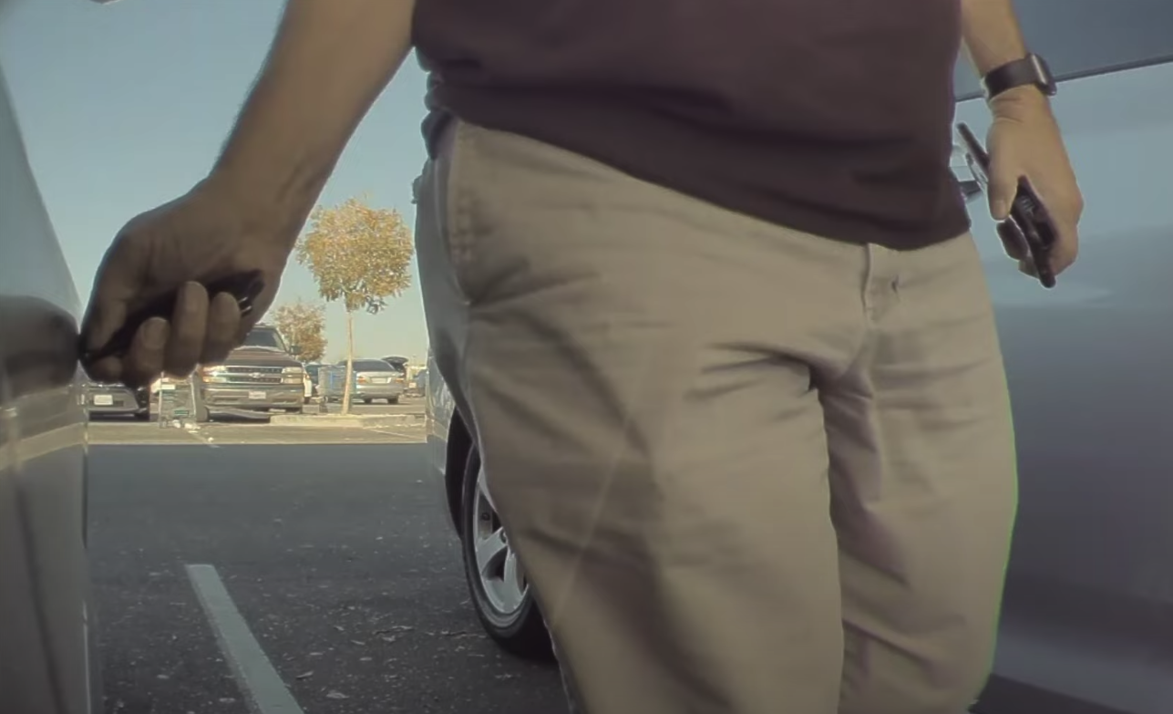 Vandal caught on Sentry Mode knifing Tesla after following it into ...