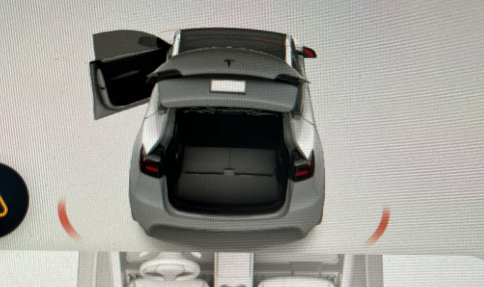 Tesla Model Y avatar now shows forward facing third row seats - Drive Tesla