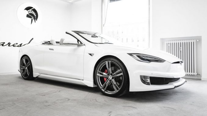 Tesla Model S transformed into stunning 2-door convertible - Drive Tesla