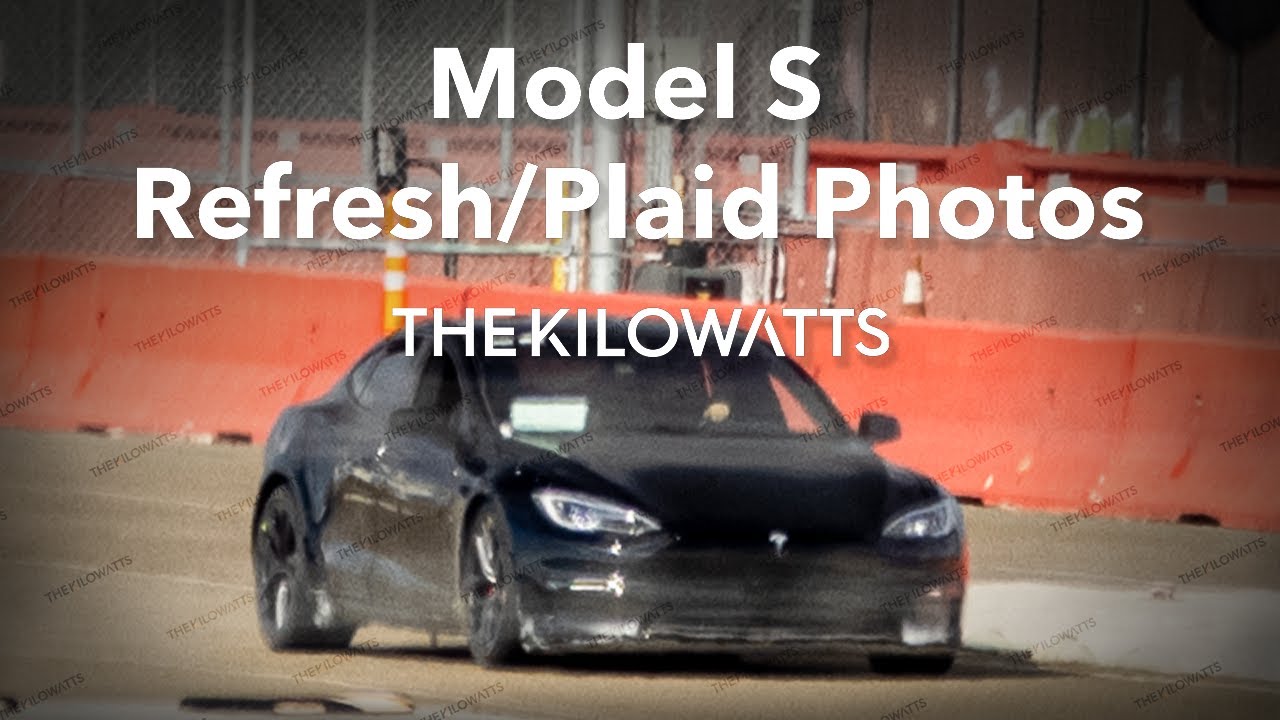 Tesla Model S refresh spotted on the roads outside Fremont [Video ...