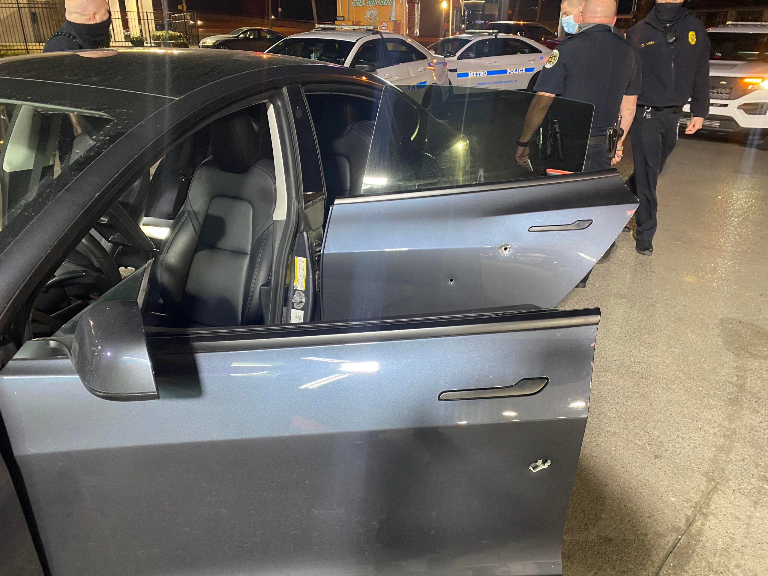 Tesla Model 3 dashcam captures unprovoked drive-by shooting - Drive Tesla