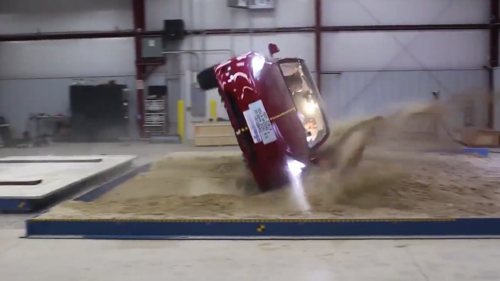 Tesla shares more impressive footage from Model Y NHTSA testing - Drive ...