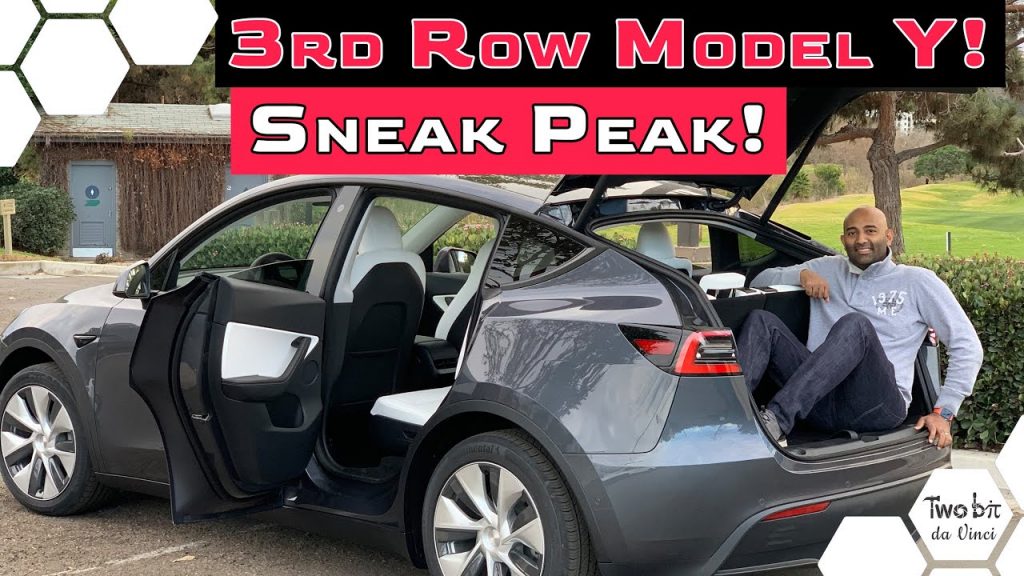 First official look at the Tesla Model Y third row seats [Update ...