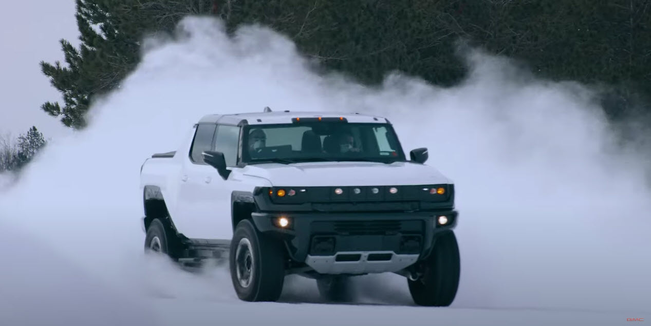 GMC releases new video of Hummer EV winter testing, announces reveal ...