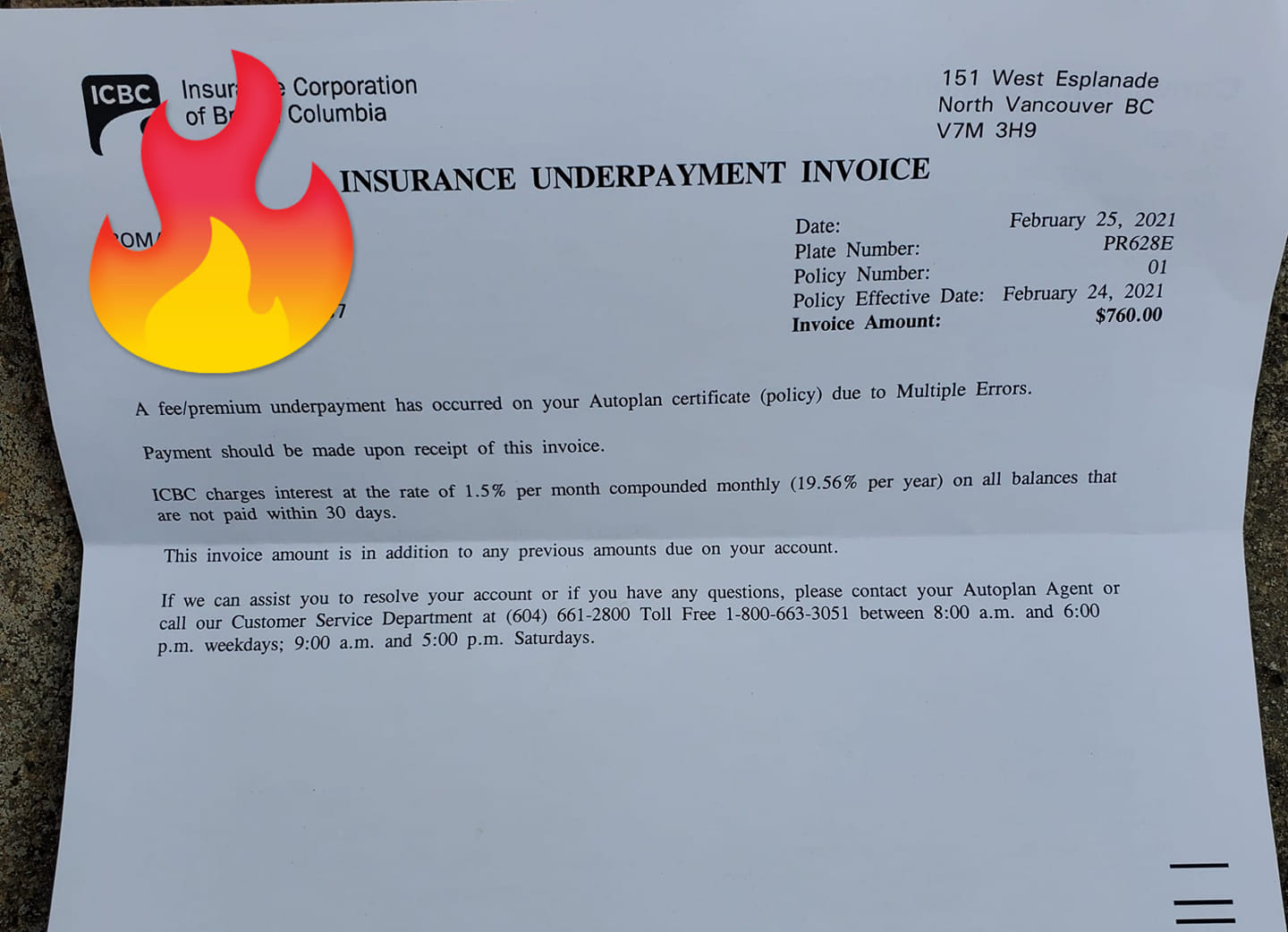 ICBC sending 'Underpayment Invoices' to 2021 Tesla Model 3 owners in ...