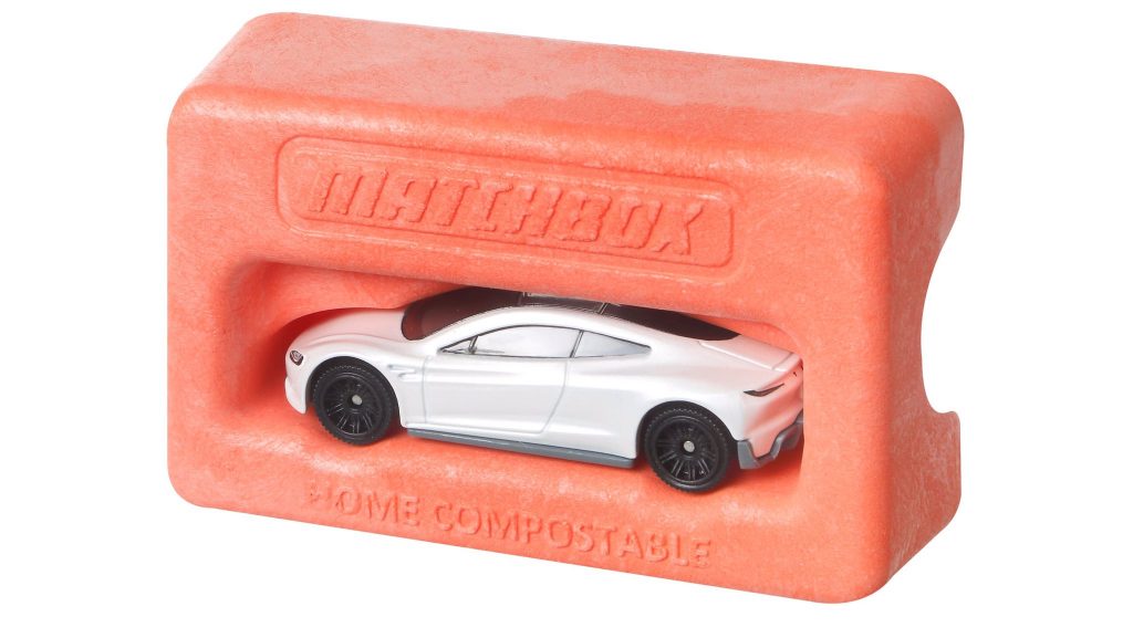 Mattel has created a carbon neutral Matchbox Tesla Roadster die-cast ...
