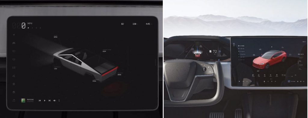 Tesla Cybertruck has a completely redesigned UI - Drive Tesla
