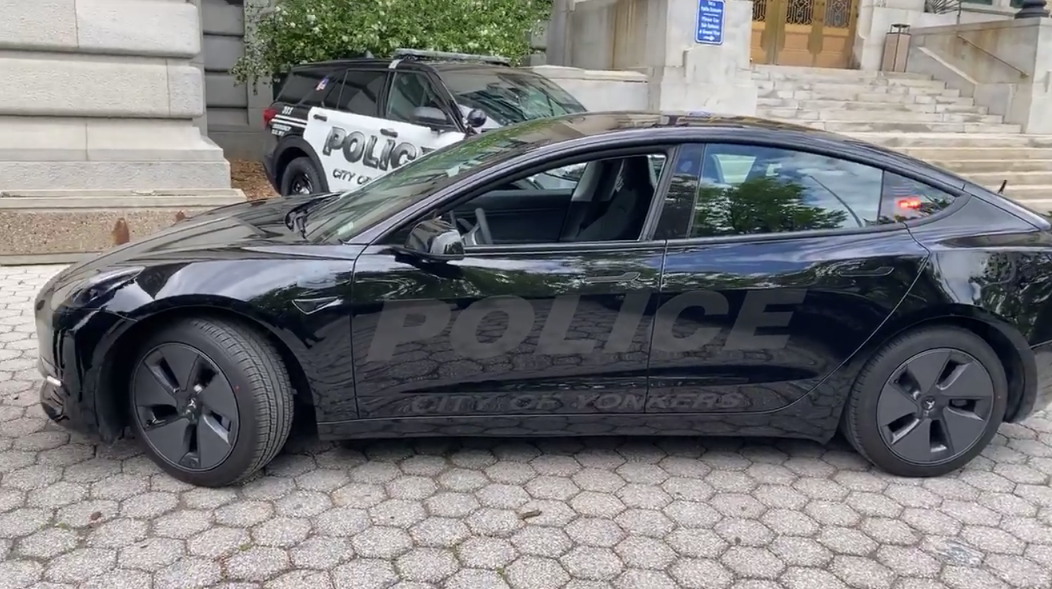 Yonkers Police Department adds Tesla Model 3 to its fleet - Drive Tesla