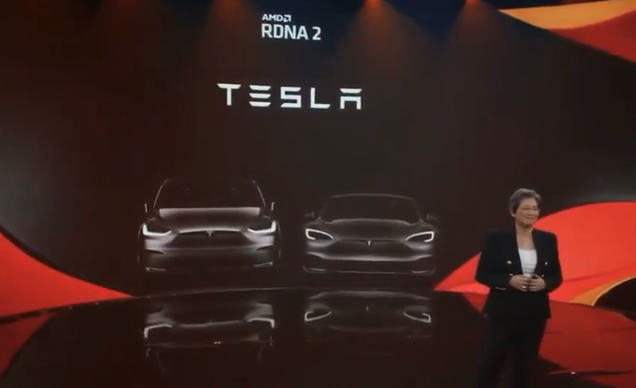 AMD confirms Tesla Model S/X include their latest Ryzen processor and ...