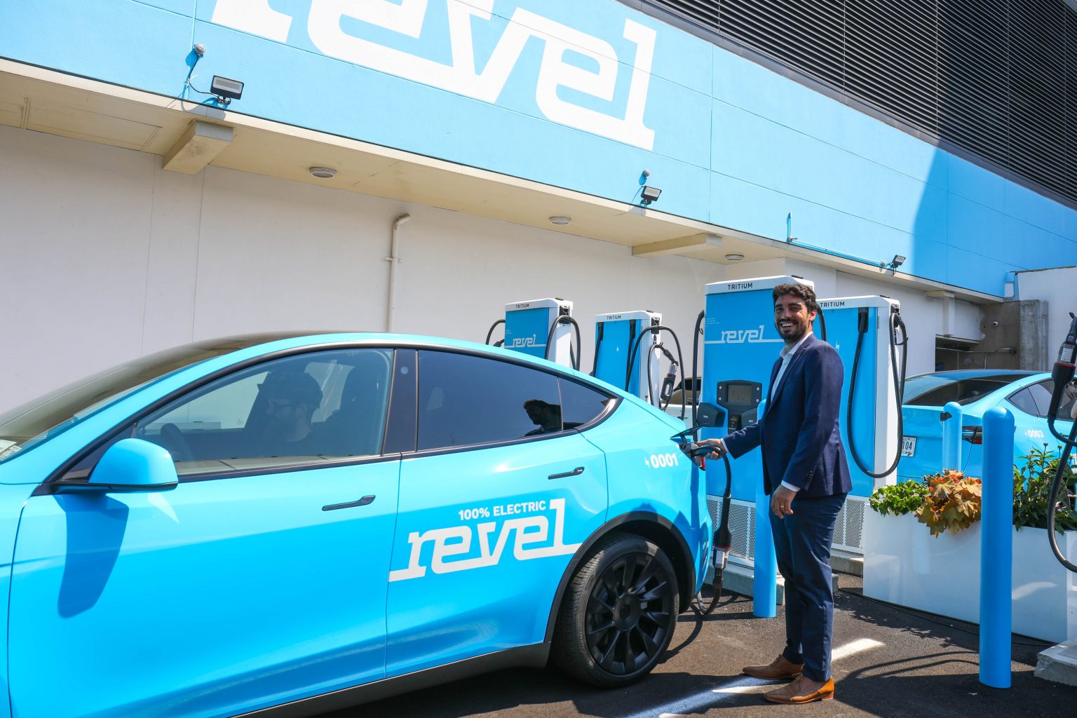 Revel opens EV charging Superhub in Brooklyn after being blocked to ...