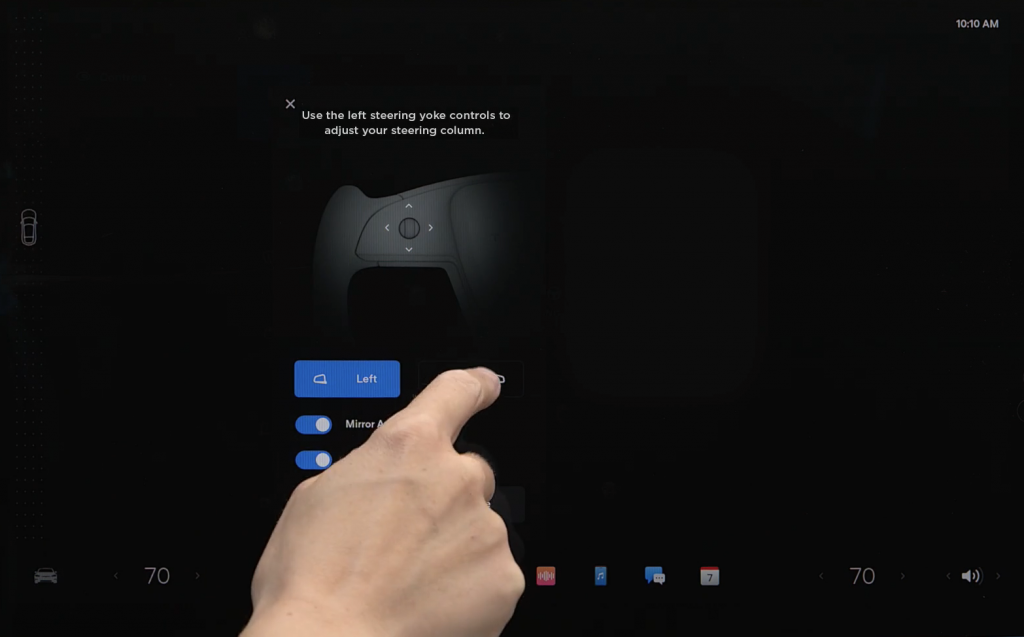 How-to video explains Tesla Auto Shift, yoke steering wheel controls ...