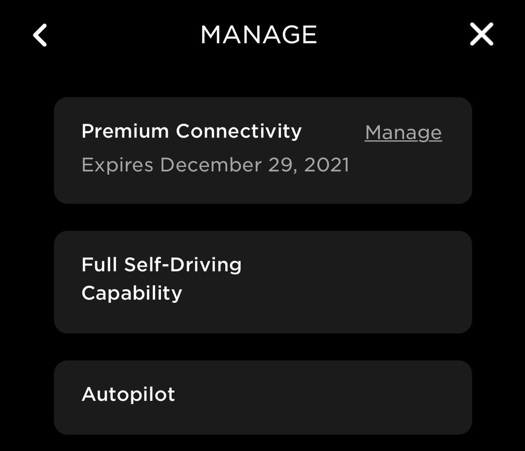 Tesla updates mobile app to add subscription options - Drive Tesla