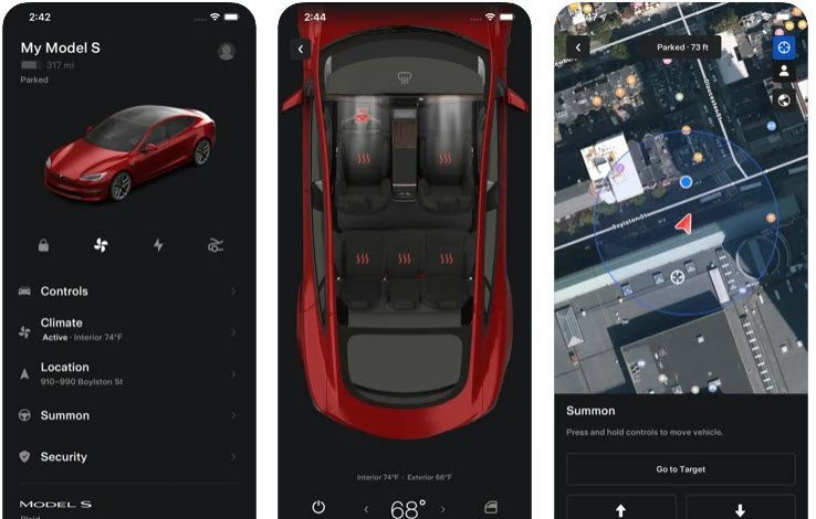 Tesla releases new version of mobile app with fresh new design and ...