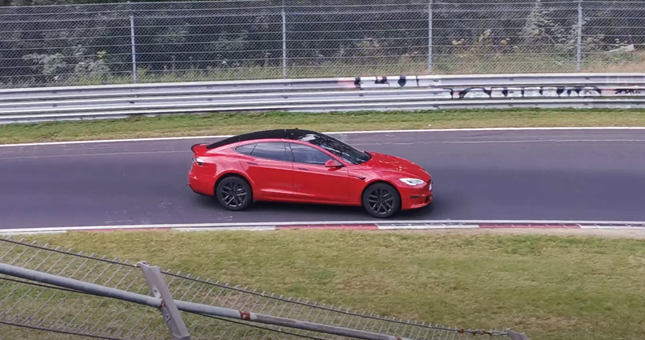 Tesla Model S Plaid sets new lap record at Nürburgring [Video] - Drive ...