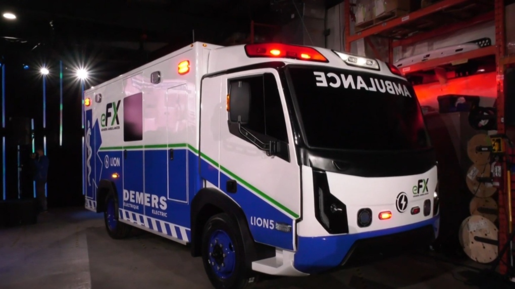 Lion Electric and Demers reveal EV Ambulance - Drive Tesla