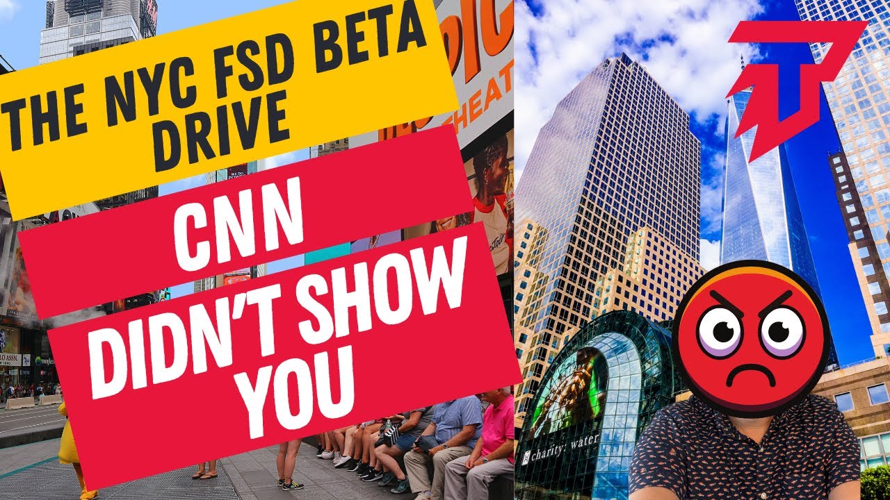 See what really happened during CNNs drive with Full Self-Driving (FSD ...