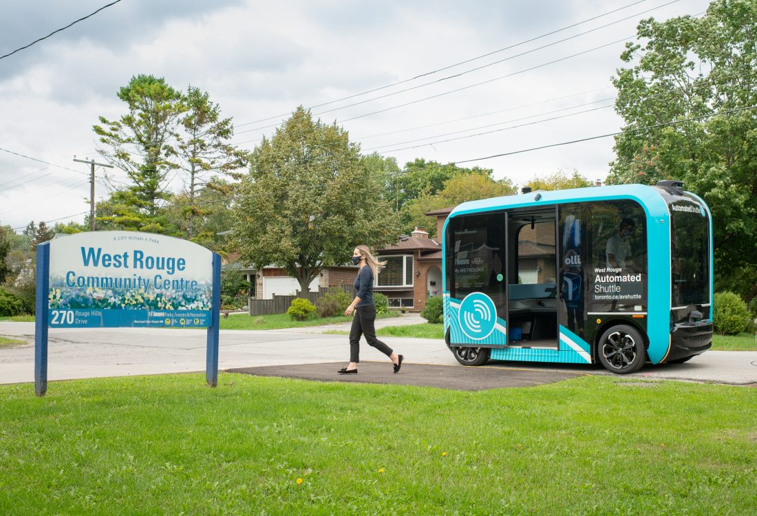 Toronto suspends self-driving shuttle pilot after Whitby crash - Drive ...