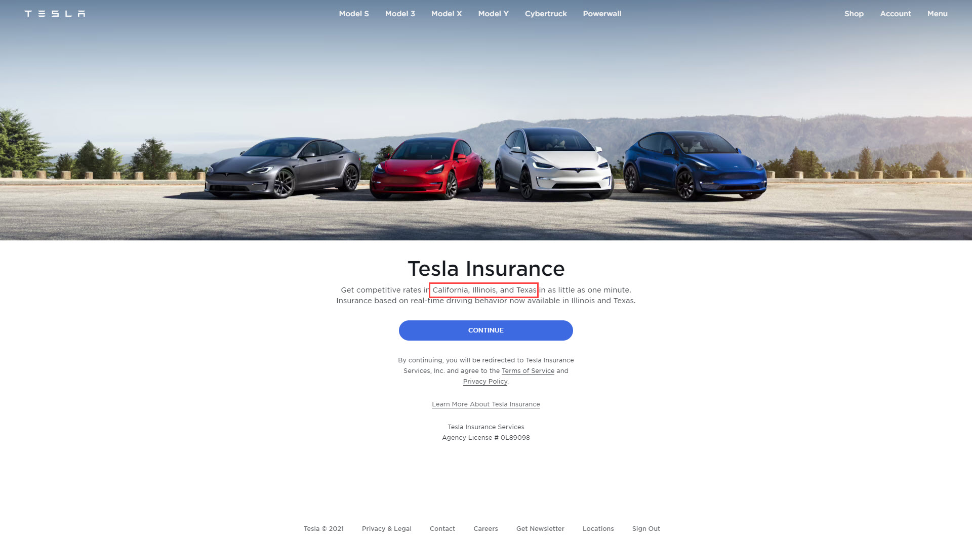 Tesla Insurance expands to Illinois - Drive Tesla