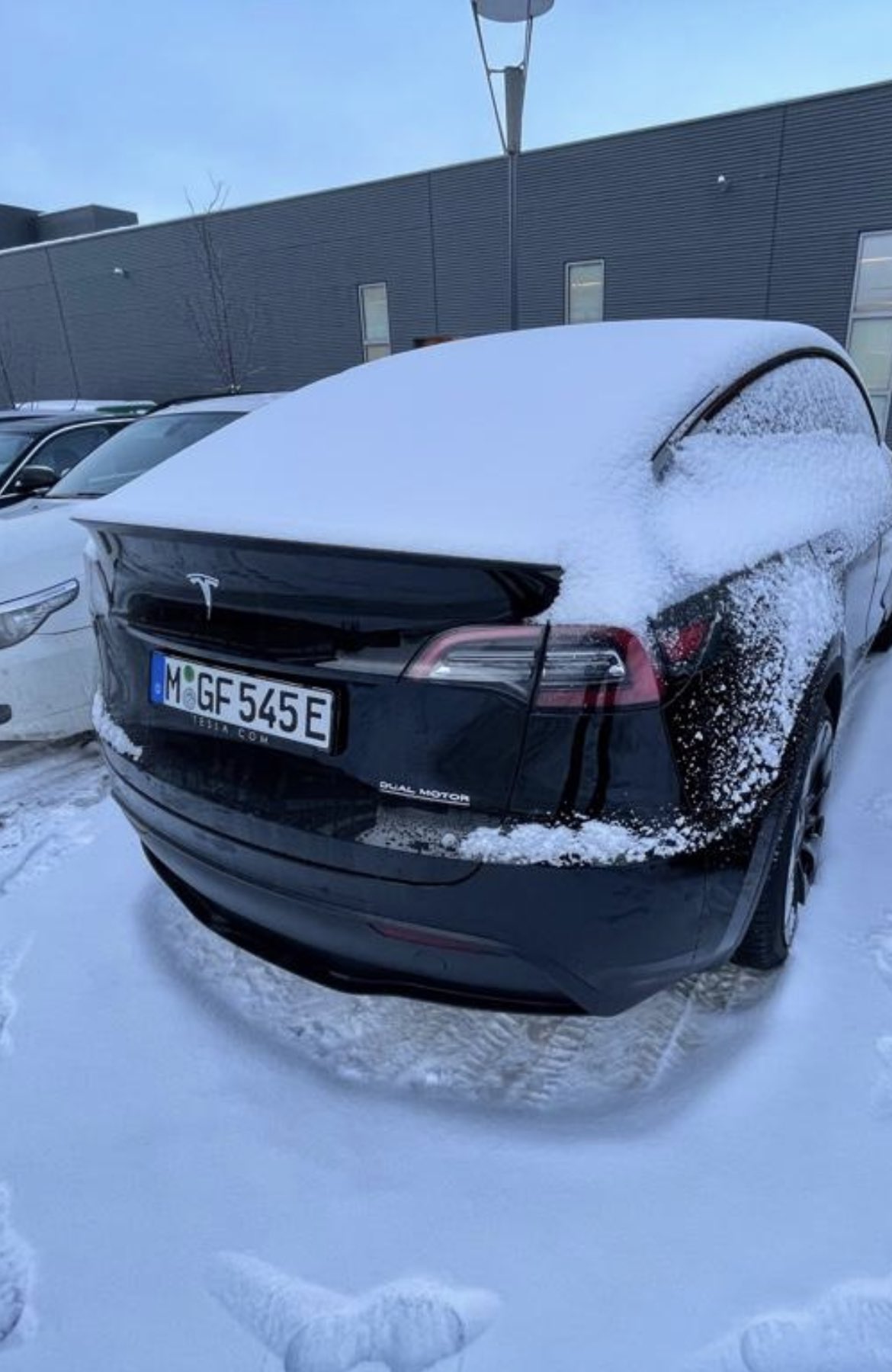 Tesla Model Y built at Giga Berlin spotted in Norway - Drive Tesla