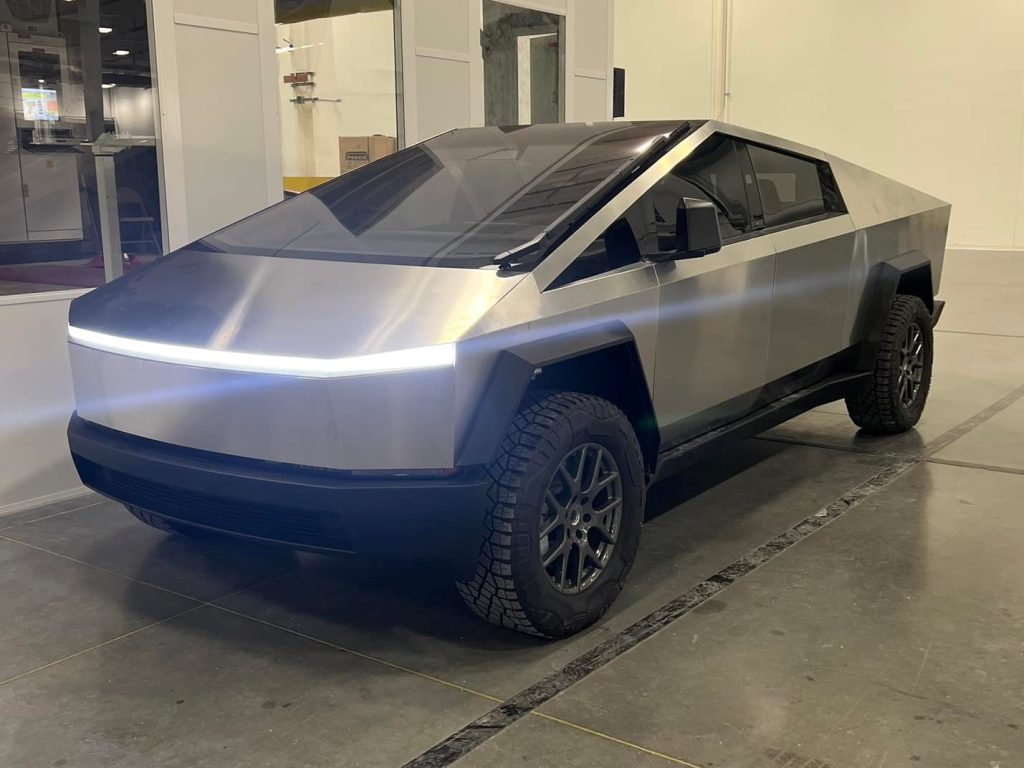 Leaked photo shows Tesla Cybertruck frame for the first time [Update ...