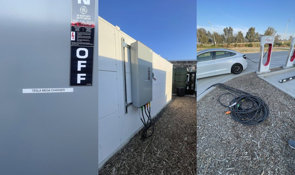 Tesla Megachargers arrive at Frito-Lay facility ahead of January Semi ...