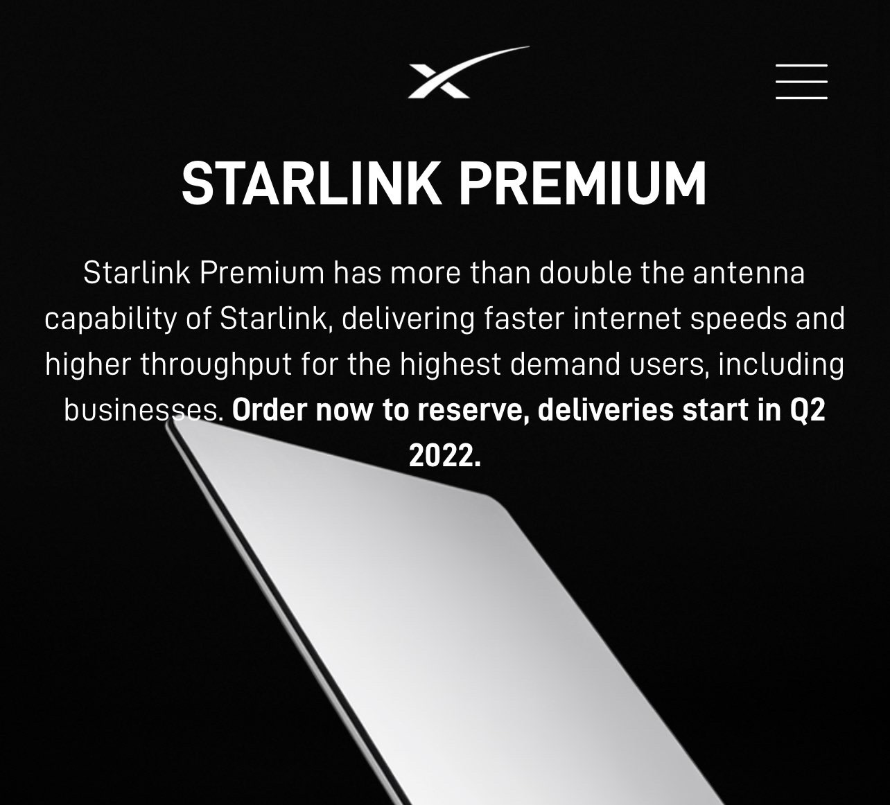 SpaceX releases Starlink Premium with speeds up to 500Mbps - Drive Tesla
