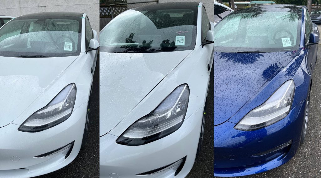 Up-close look at the new Tesla Model S Matrix LED headlights [Photos ...