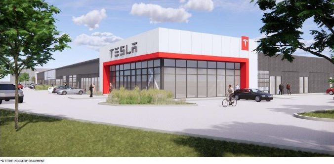 New 80,000sqft Tesla Service Center coming soon to Montreal, Quebec ...