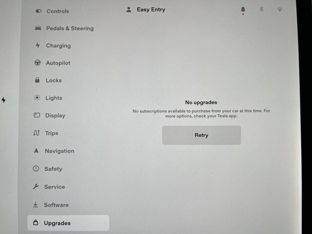 Tesla launches 'Upgrades' tab in Canada, in-car purchases coming soon ...