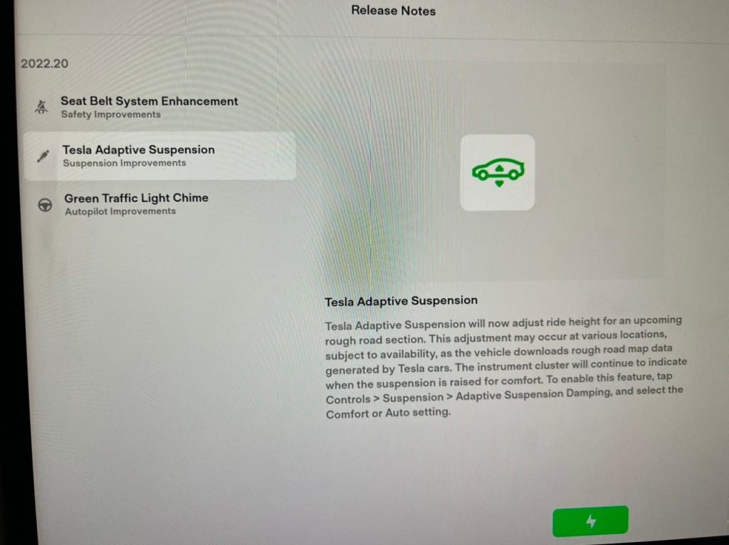 Release notes for 2022.20- Green Traffic Light Chime coming to all ...