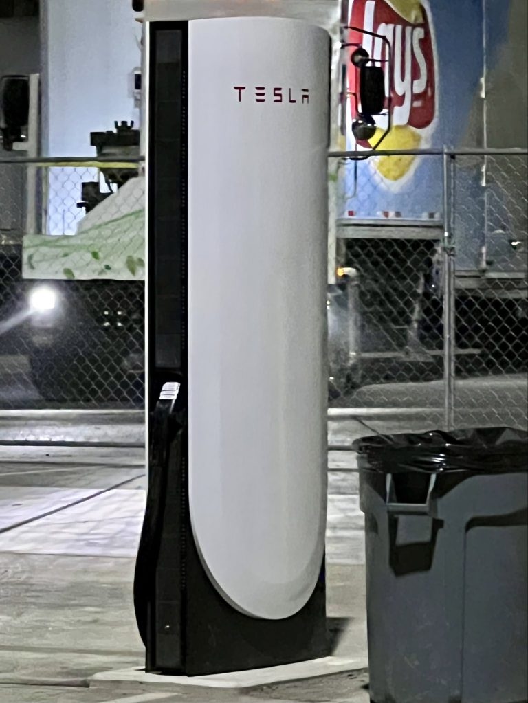 Tesla V4 Supercharger design and dimensions - Drive Tesla