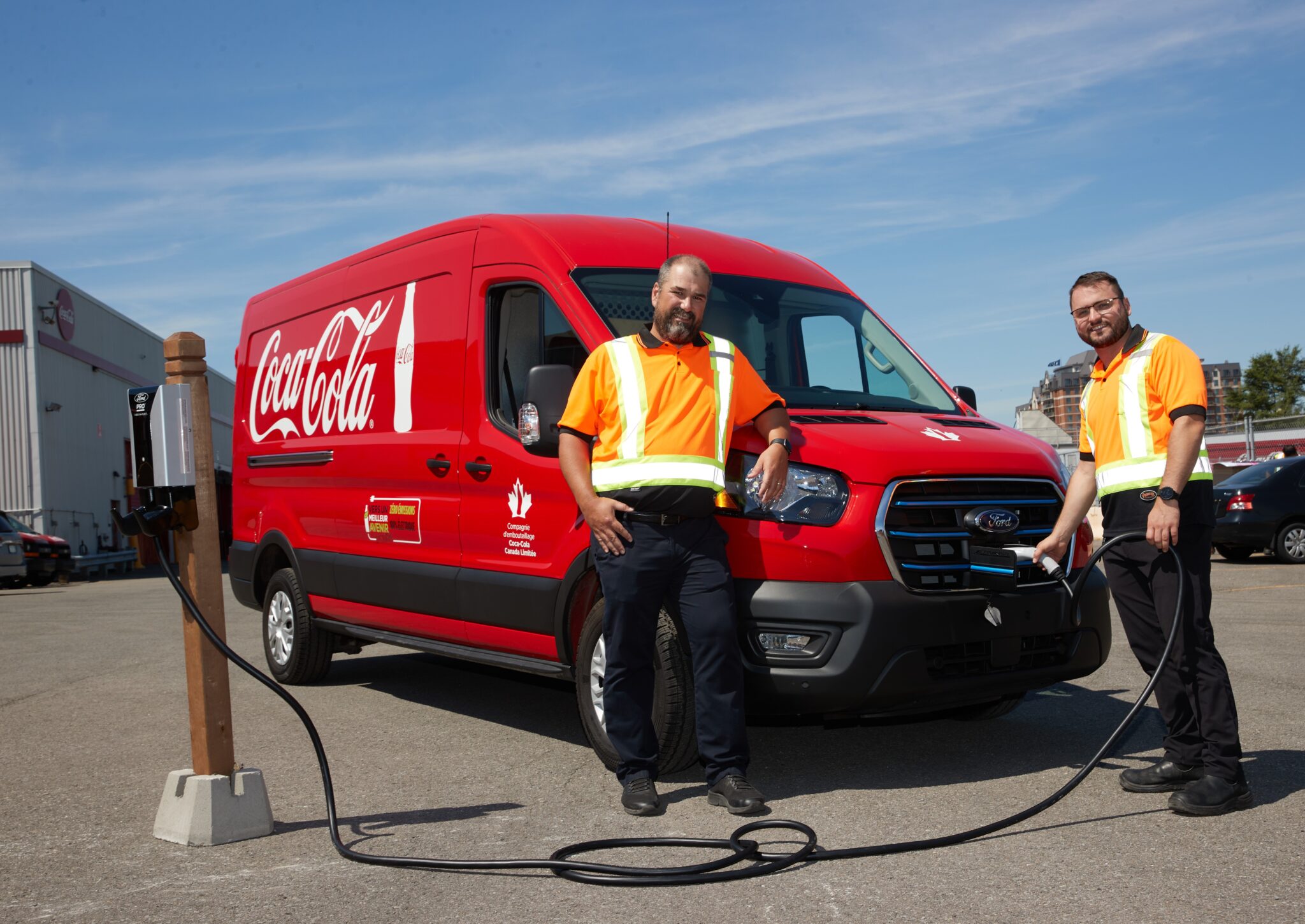Coke Canada Bottling launches EV pilot program in Montreal with Ford E ...