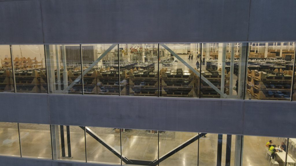 Giga Texas filled with Model Y structural battery packs - Drive Tesla