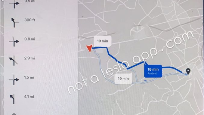 Software update 2022.28 to bring alternate routes to Tesla navigation ...
