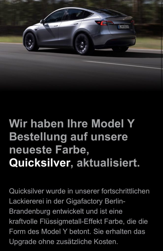 Tesla upgrading existing reservation holders to Quicksilver and ...