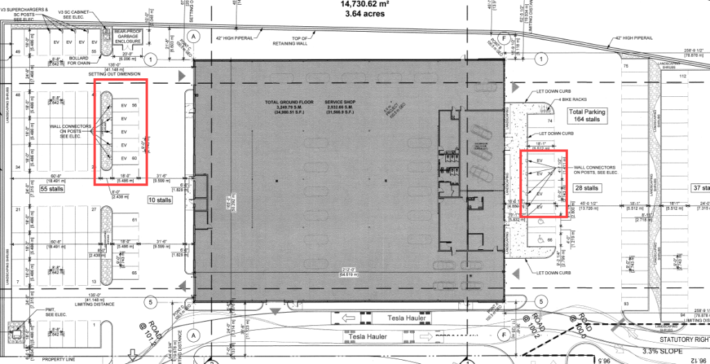 Building plans reveal new details of Tesla Service Center in Langford ...