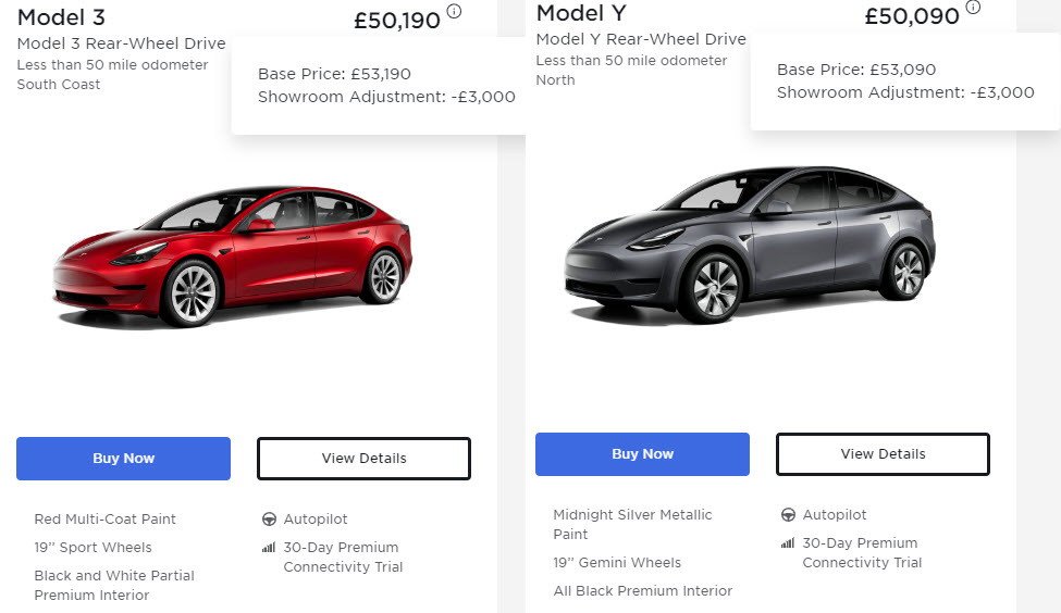Tesla offering discounts up to €4,000 on Model 3/Y purchases from ...