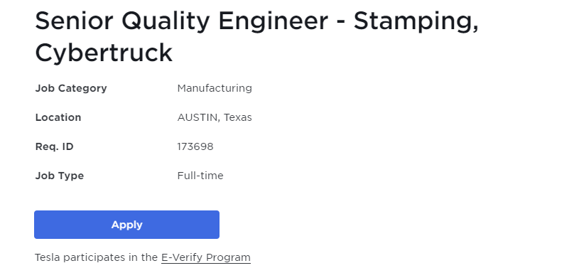 Tesla Cybertruck frame gets teased in new video as job posting for ...